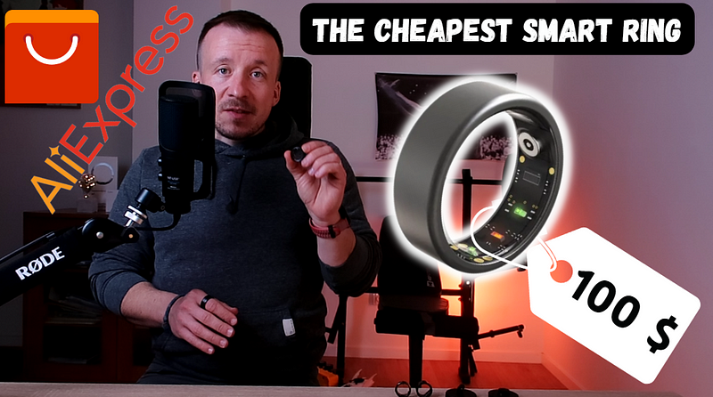 Nova Ring — the cheapest smart ring from Aliexpress— first impressions